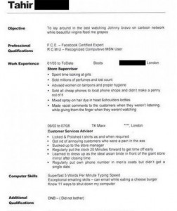 The 25 Funniest Job Resumes Of All Time – Page 12 – Daily Fun Lists